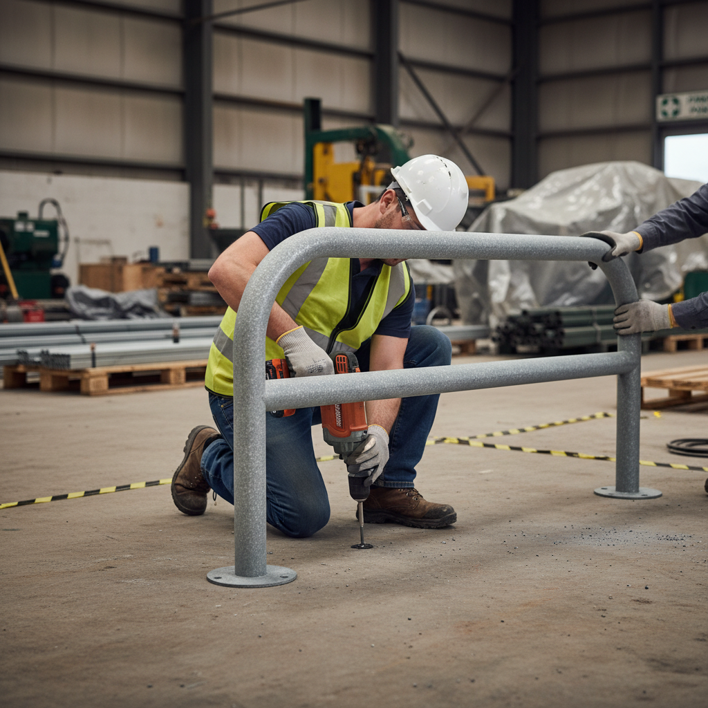 Heavy Duty Galvanised Steel Hoop Perimeter Barrier | UK